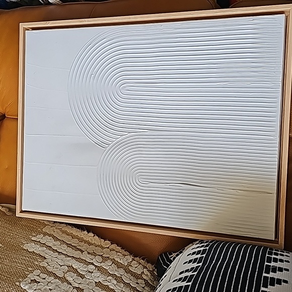 Art | Textured Wall Art Mcm Boho | Poshmark